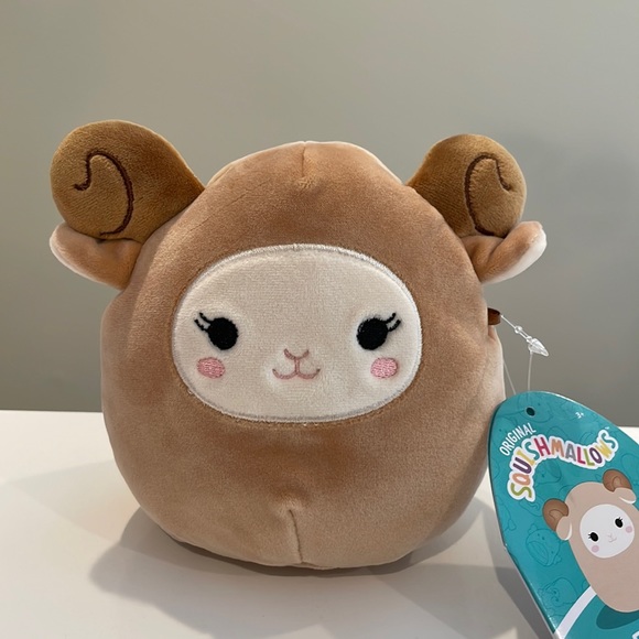 Squishmallows | Other | Nwt 5 Reggie The Ram Squishmallow | Poshmark